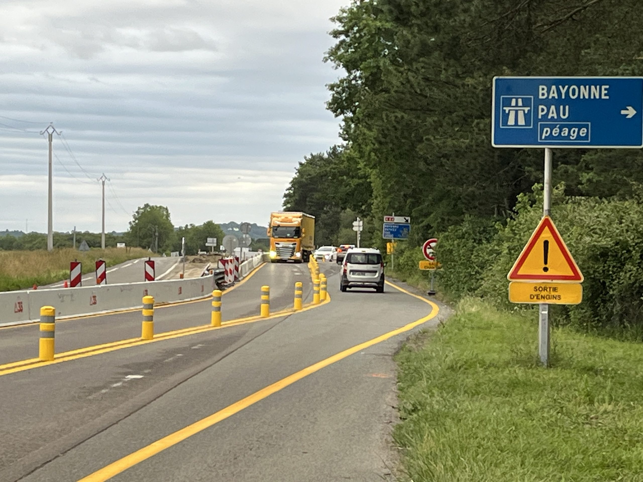 A641/RD19 : le calendrier détaillé des travaux - A64 : A64